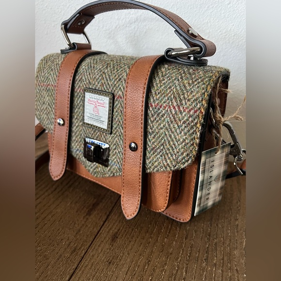 Harris Tweed | Bags | Harris Tweed Mini Satchel | Poshmark